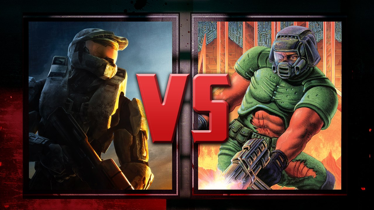 Master Chief VS Doomguy - video Dailymotion
