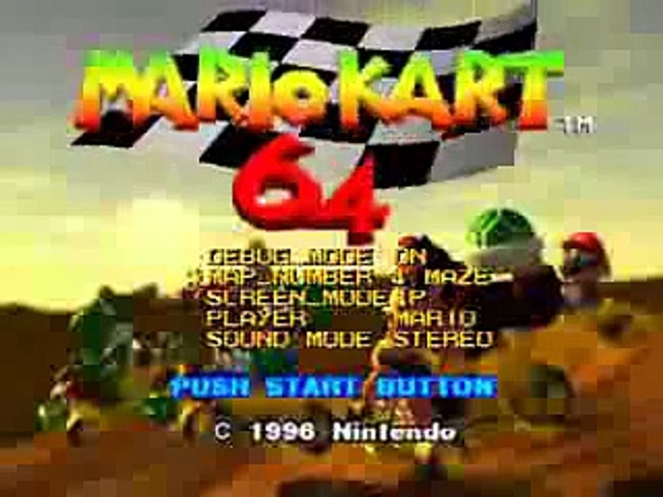Mario Kart 64 Max Speed(Cheat Play) - video Dailymotion