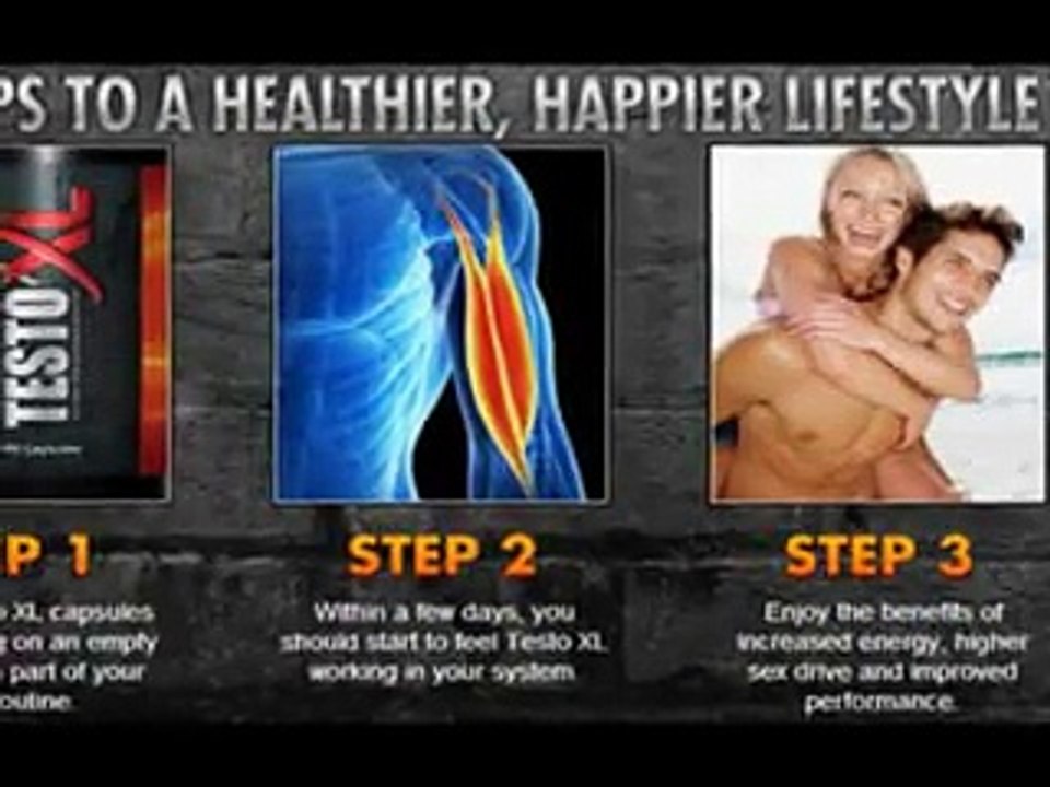 Testo XL Testosterone Supplement Free Trial - video Dailymotion