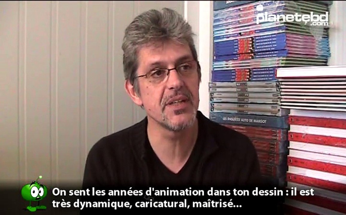 Dominique Monfery en interview pour planetebd.com - Vidéo Dailymotion