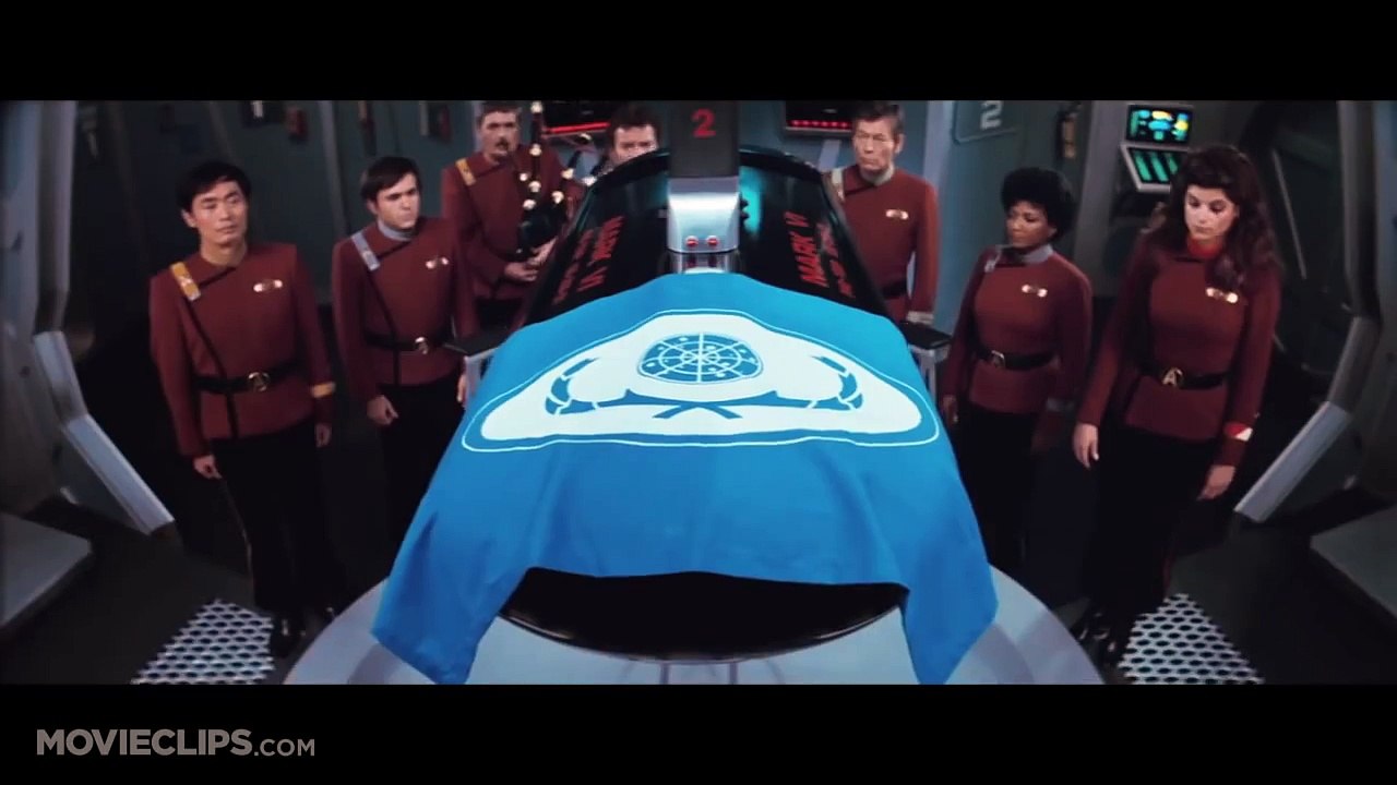 Spock's Funeral SCENE - Star Trek_ The Wrath of Khan MOVIE (1982) - HD ...
