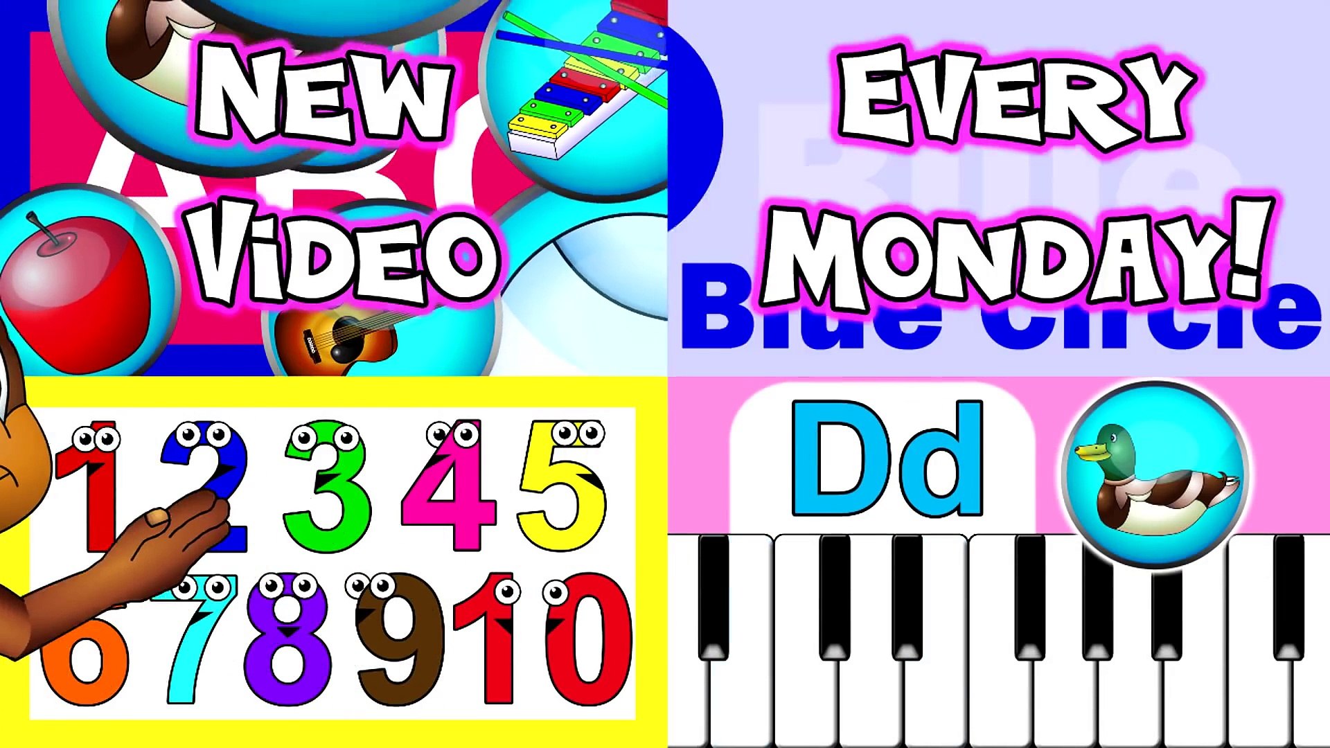 Numbers Song Learn Counting From 1 To 10 123 Nursery Numbers Counting