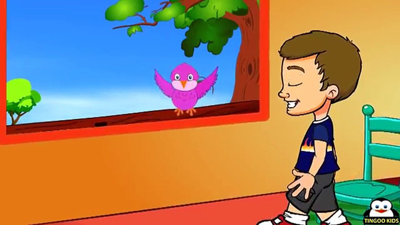 Nursery Rhymes Once I Saw A Little Bird Go Hop, Hop, Hop Kids Songs ...