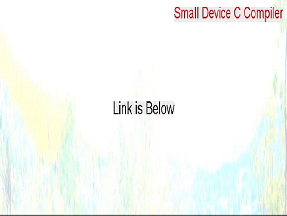Small Device C Compiler (SDCC) Keygen [small device c compiler tutorial 2015] - video Dailymotion