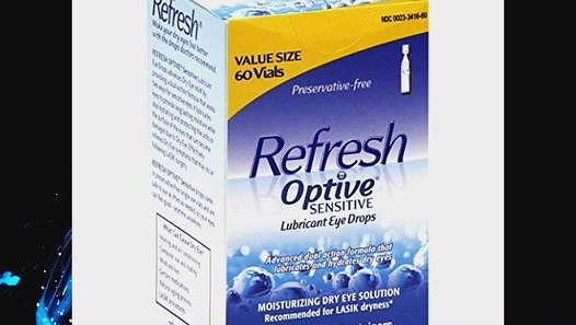 Refresh Optive Sensitive Lubricant Eye Drops Single Use Vials - 60 Ea ...