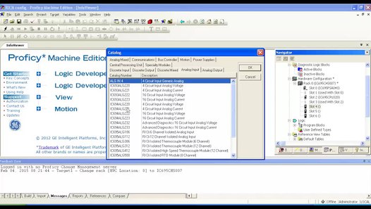 GE IP PLC Support & Training - Proficy Machine Edition Software ...