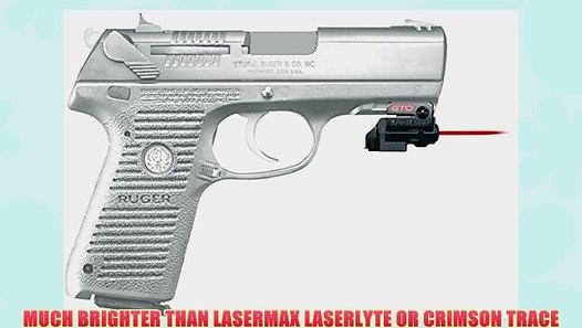 ArmaLaser GTO/FLX Red Laser Sight for Ruger P95 w/Rail GTO/FLX47 ...