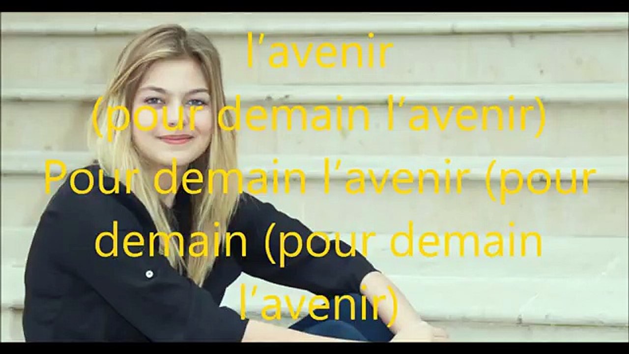 Louane - Avenir (Lyrics / Paroles) - Vidéo Dailymotion