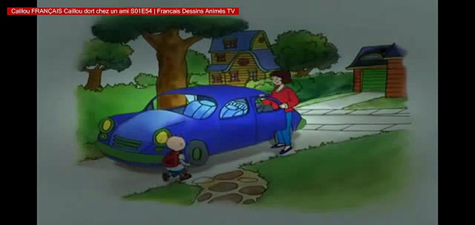 Caillou FRANÇAIS Caillou dort chez un ami S01E54 | Francais Dessins ...