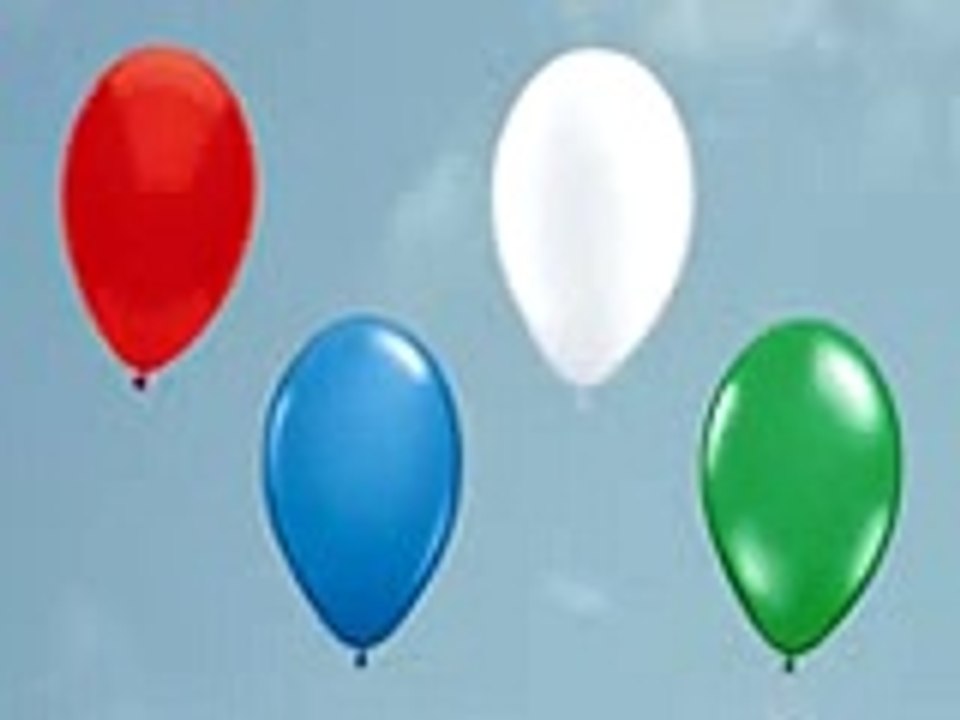 the balloon song for learning colors for kid - video Dailymotion