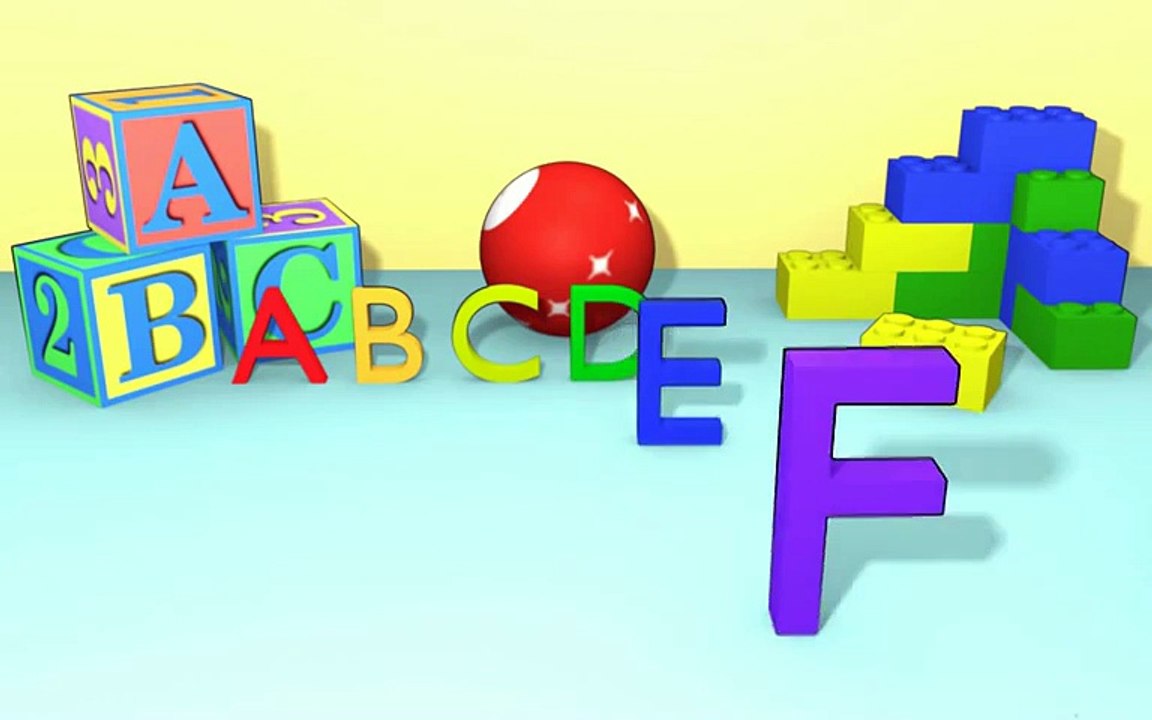 ABC song - Colorful alphabet letters A-Z - learning for kids - video ...