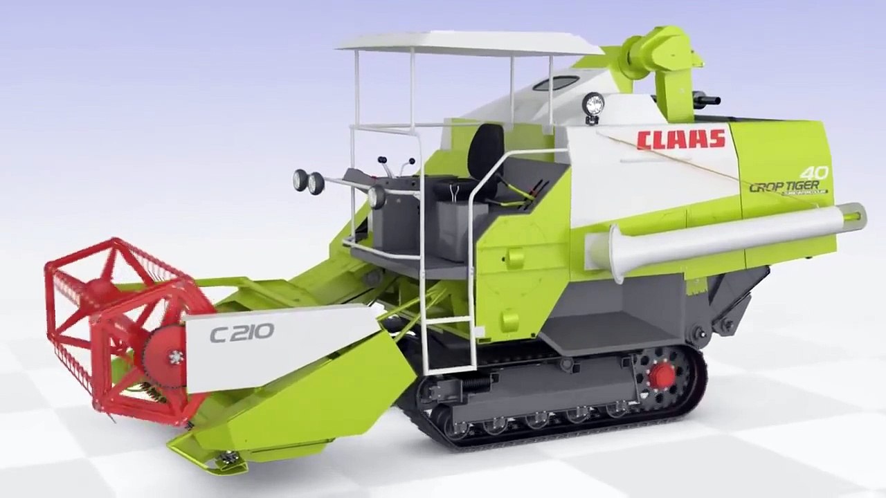 CLAAS CROP TIGER 40 TERRA TRAC Crop Flow - video Dailymotion