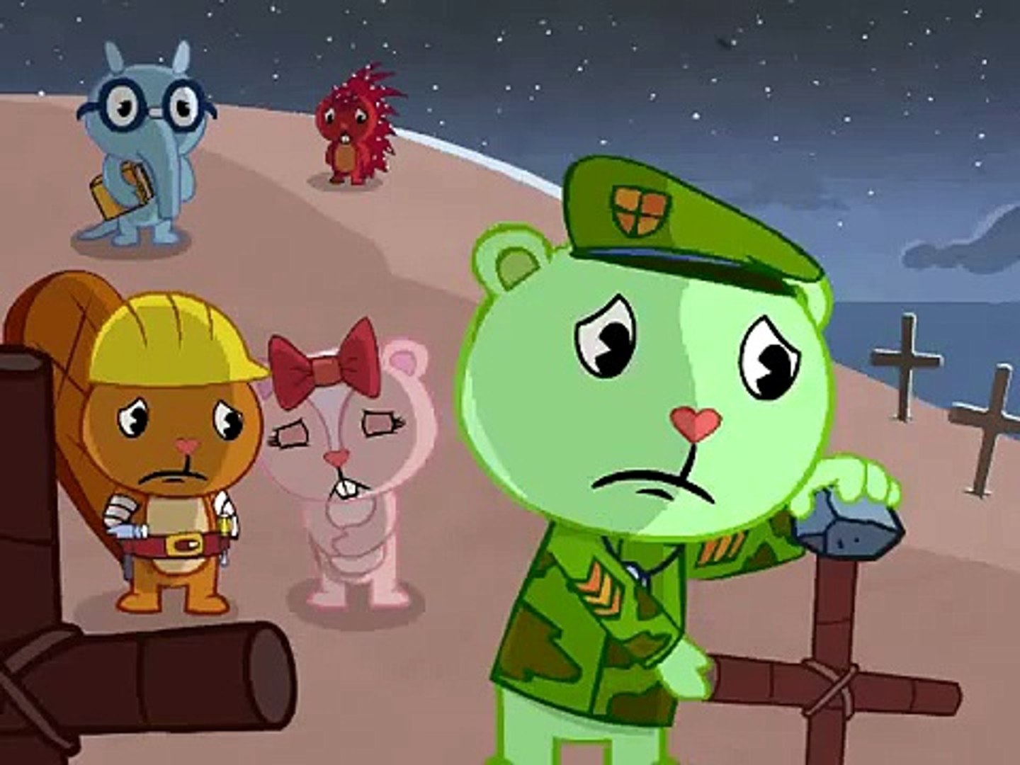 Happy Tree Friends Flaky Crying