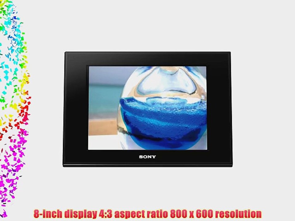 Sony DPF-D80 8-Inch LCD Digital Photo Frame (Black) - video Dailymotion