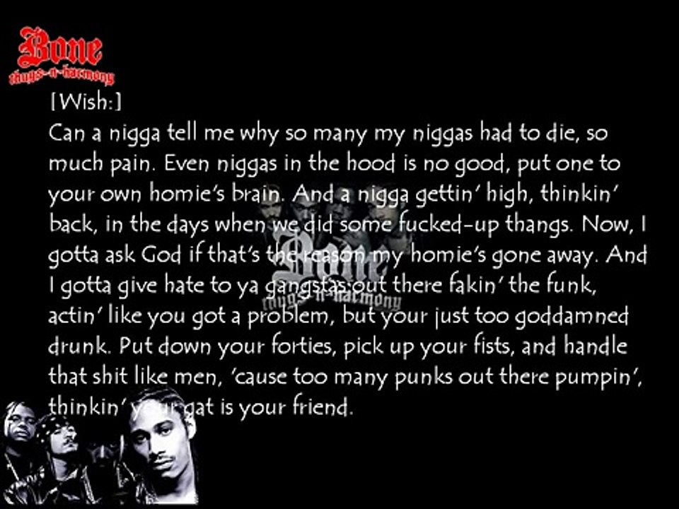 the crossroads (original version) lyrics - bone thugs n harmony - Vidéo ...