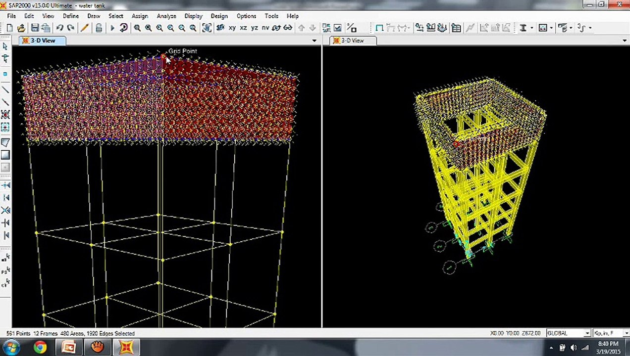SAP2000 DESIGN OF AN ELEVATED WATER TANK - video Dailymotion