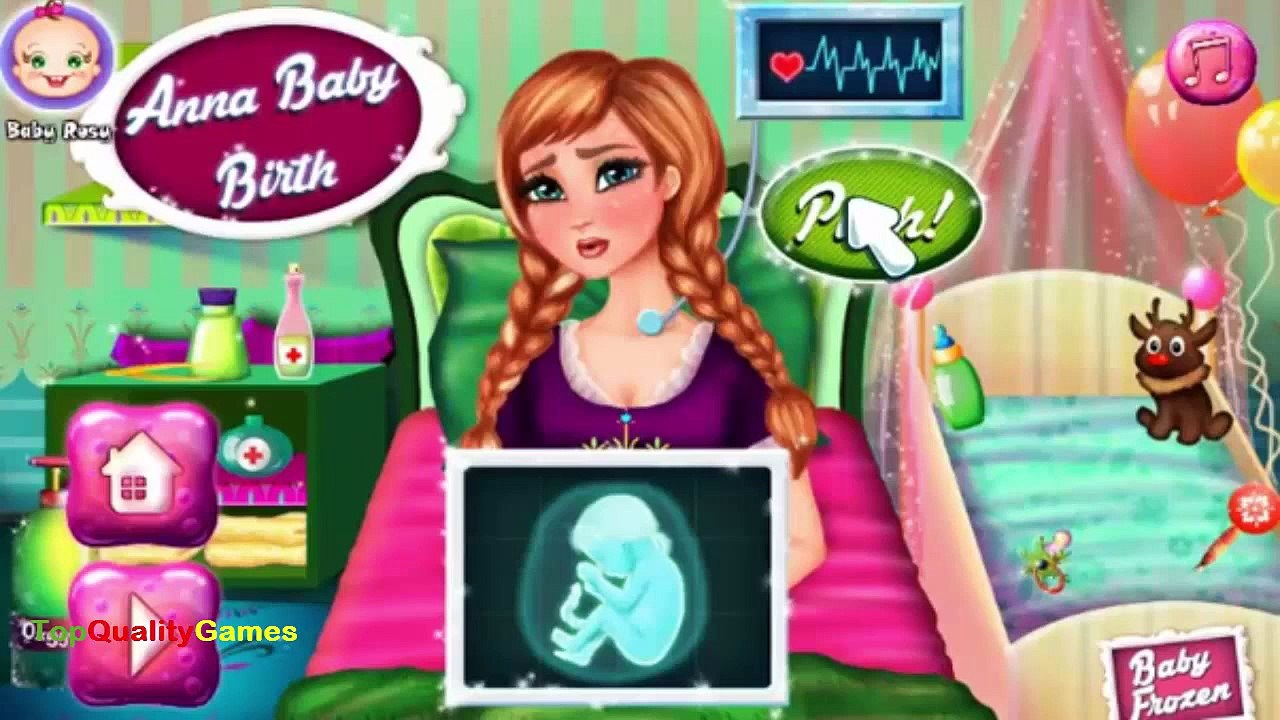 Đ Frozen Anna Give Birth A Baby Doctor game for kids - video Dailymotion