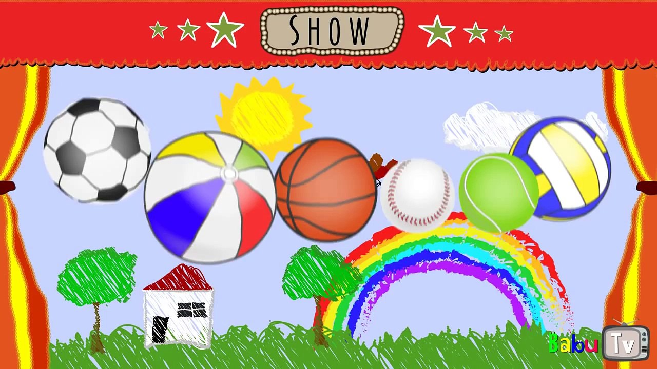 Ball Song - Colors, Puppet and ball learning for children kids baby ...