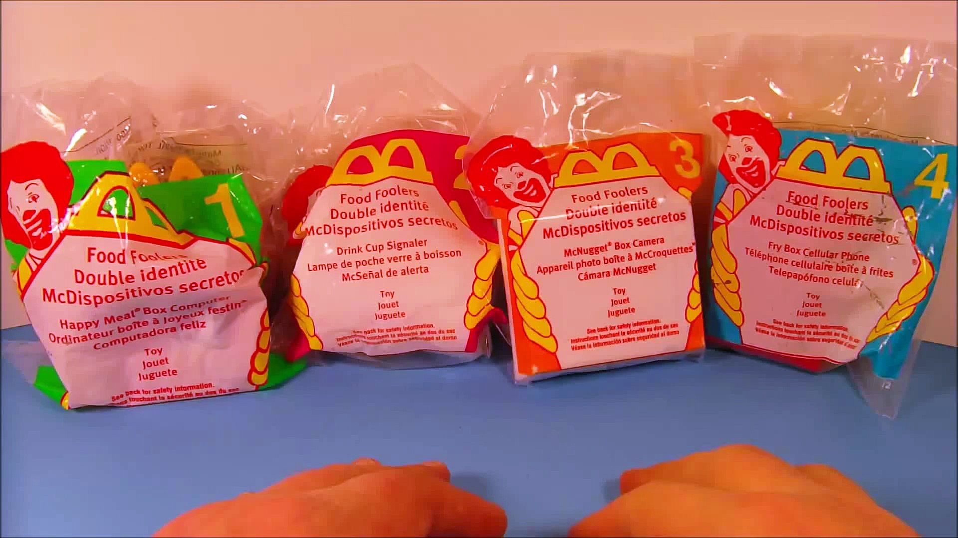 Mcdonalds Happy Meal Box Net