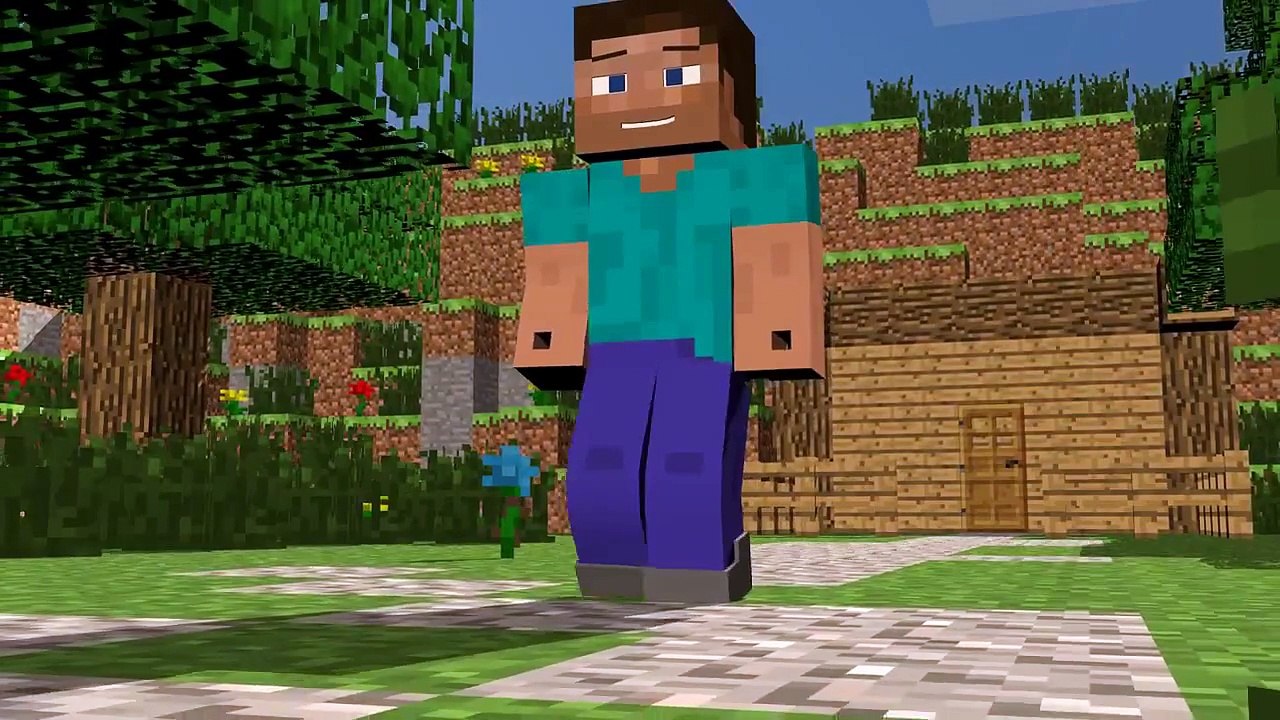 The Walking Steve A Minecraft Animation - video Dailymotion