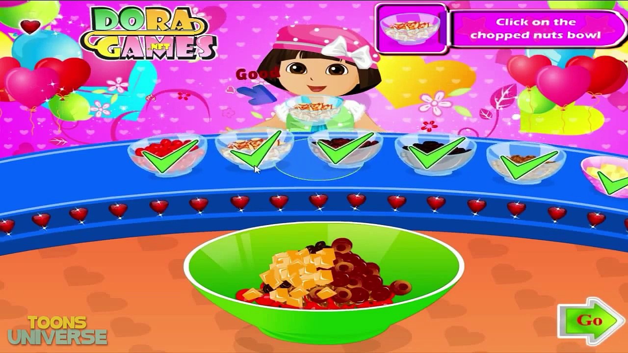 Dora the Explorer Valentine Day Cake Full Video Game for Children HD ...