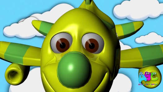 3D ABC Plane Song | Alphabet Plane | 3D Animated Nursery Rhymes - video ...