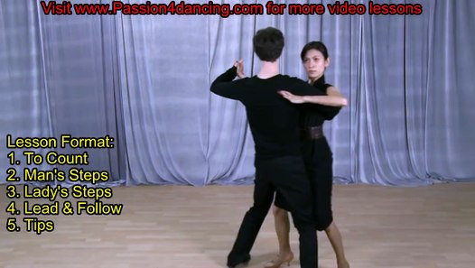 Tango dance steps - Tango basic steps for beginners - video dailymotion