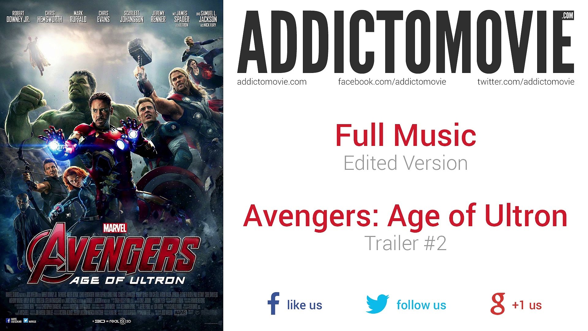 Avengers 2 Age Of Ultron Trailer