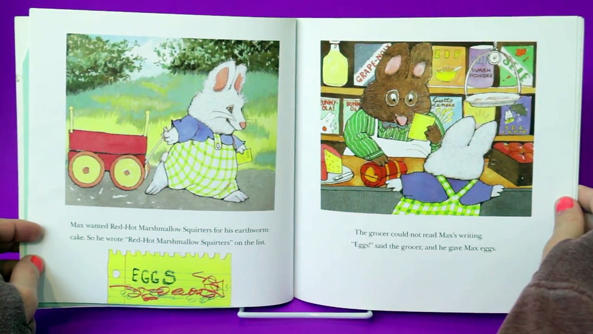 Max And Ruby Bunny Cakes Coloring Pages