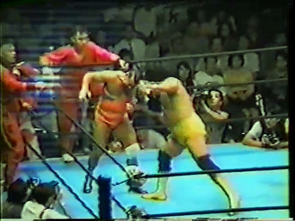 Animal Hamaguchi, Genichiro Tenryu & Koki Kitahara vs. Gedo, Hiromichi ...