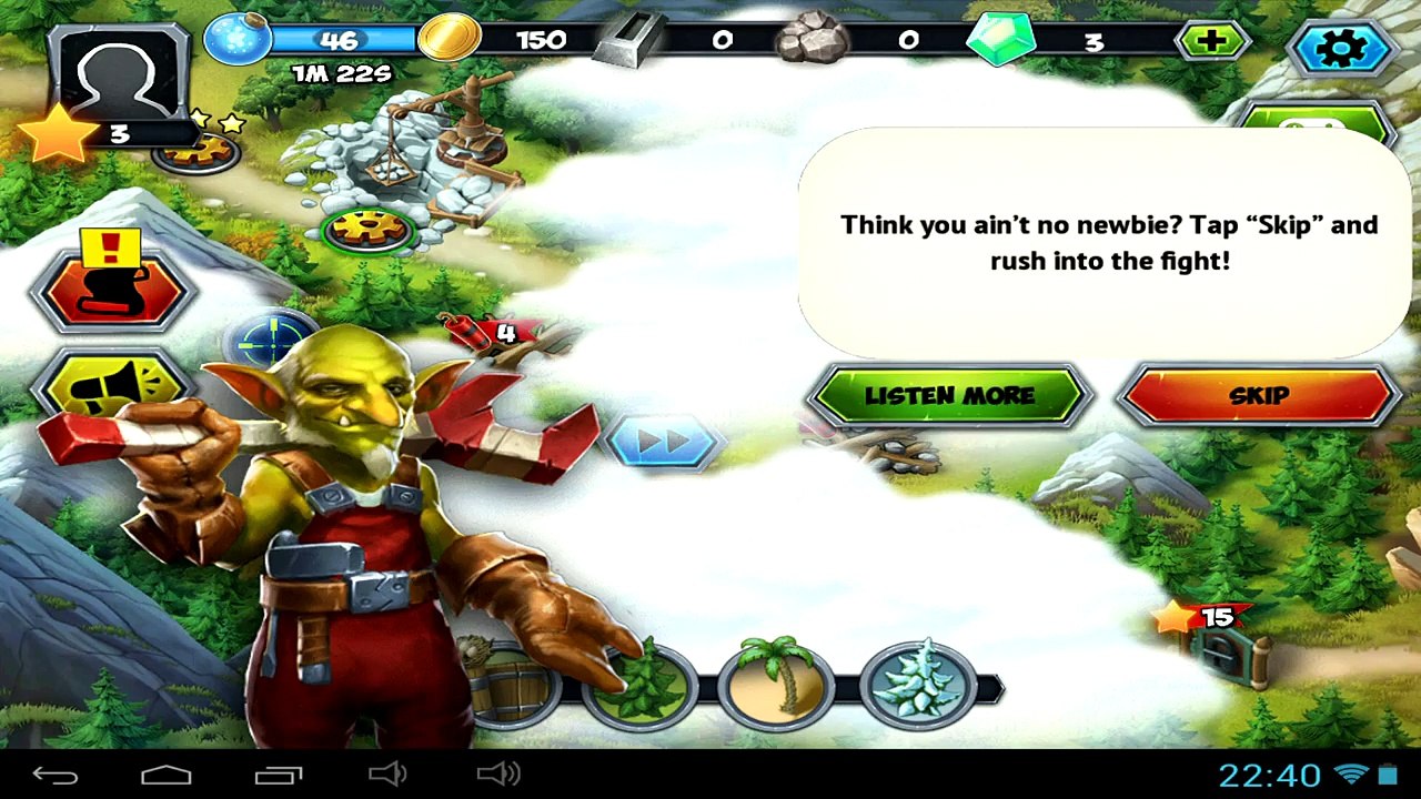 Goblin Defenders 2 - Android gameplay PlayRawNow - video Dailymotion
