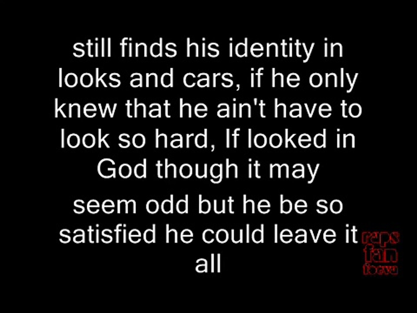Lecrae Lyrics