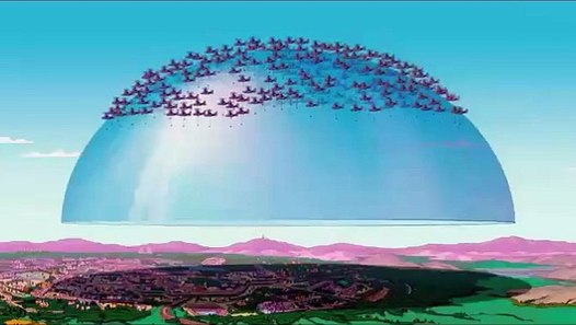 Simpsons Movie dome dropping - video dailymotion