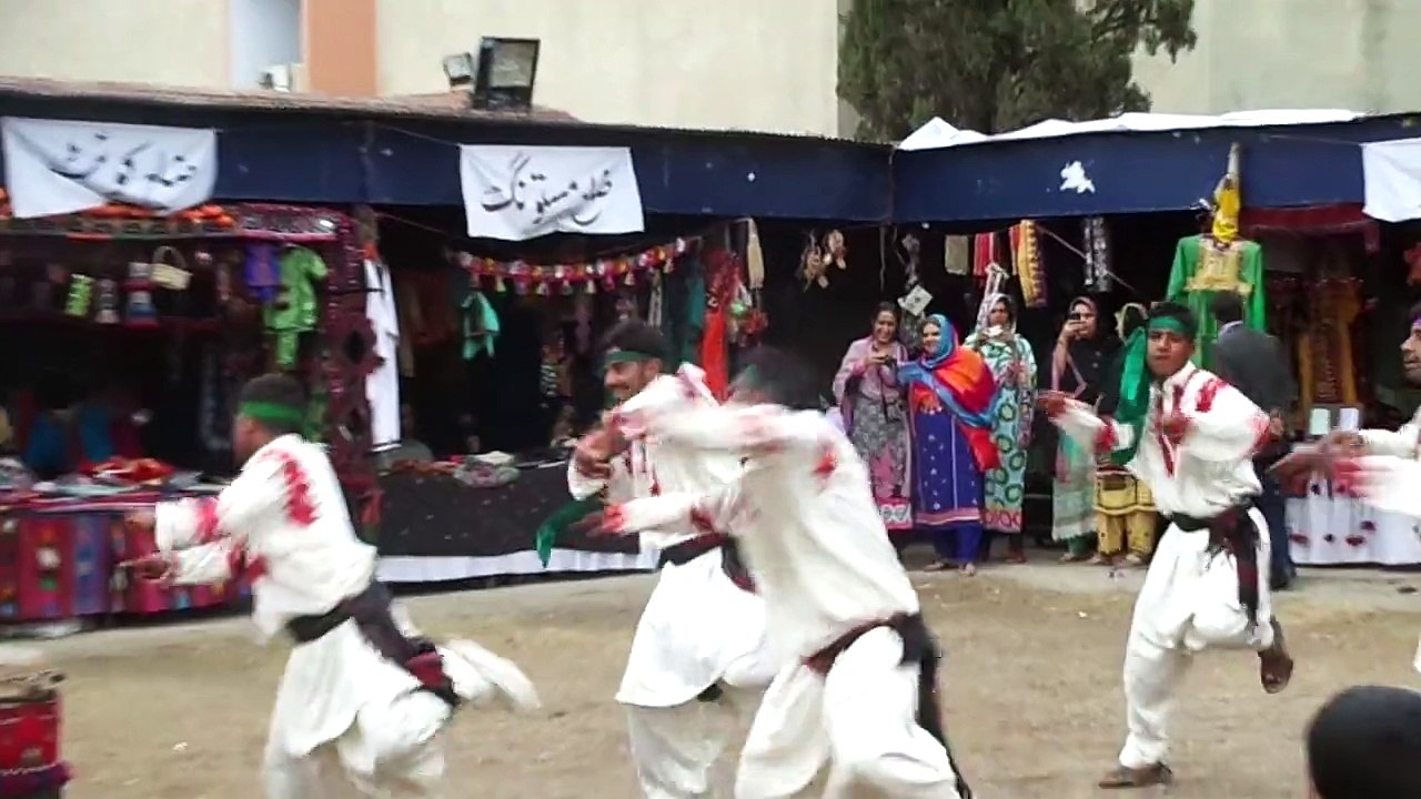 Very beautiful Makrani dance perform a group from Baluchistan area at ...