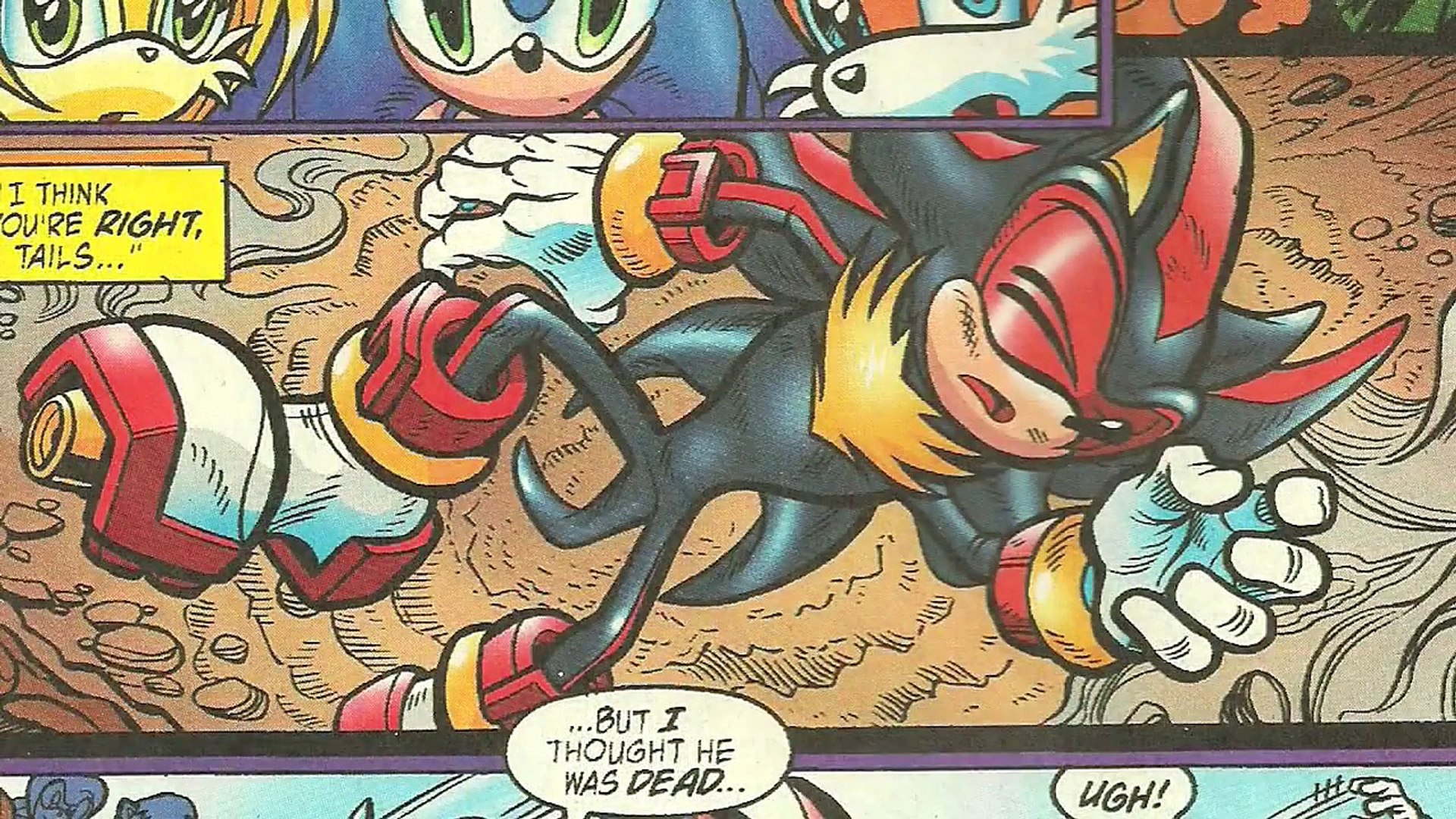 Goku And Vegeta Vs Sonic And Shadow