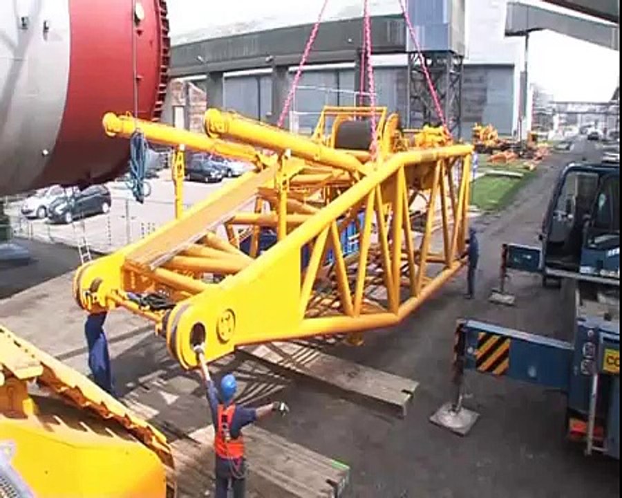 Sarens the BASF project CC-8800 & CC-6800 Plus SPMT's (English spoken ...