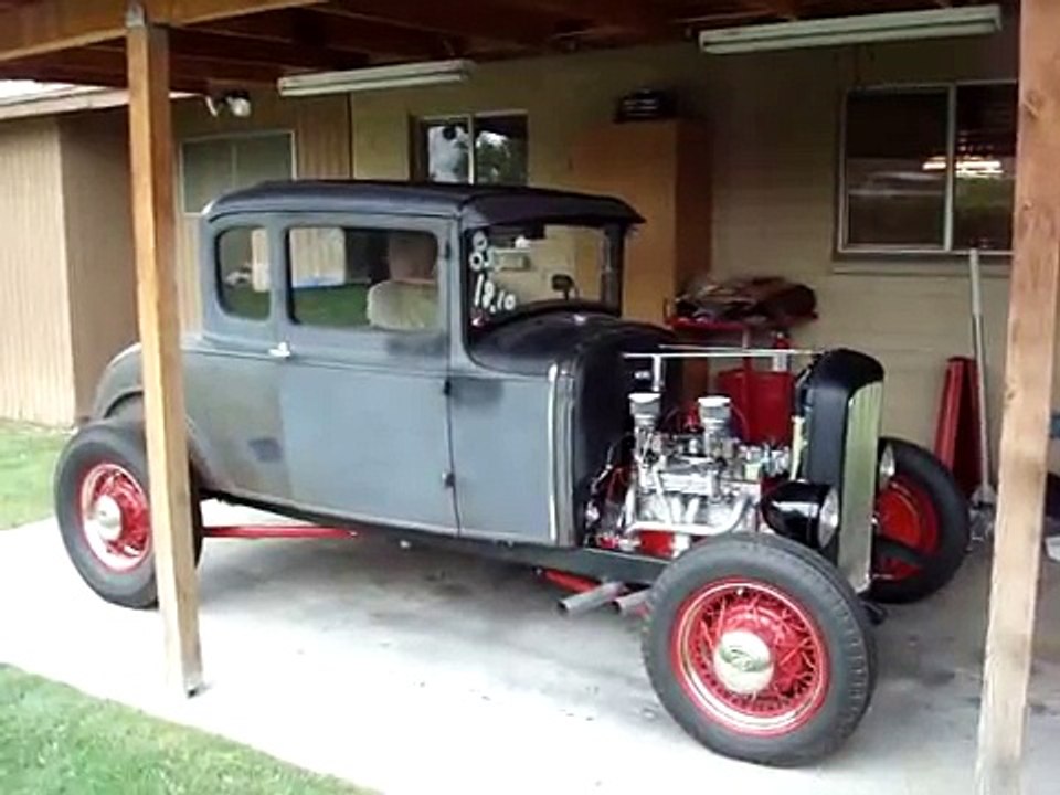 Model A coupe 4 banger Hot Rod - video Dailymotion