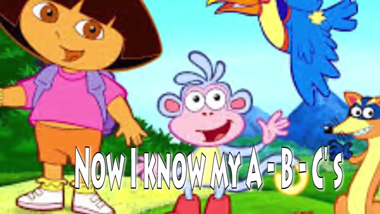 Nursery Rhyme Alphabet Dora the Explorer Cartoon Kids Cartoons ABC Song ...