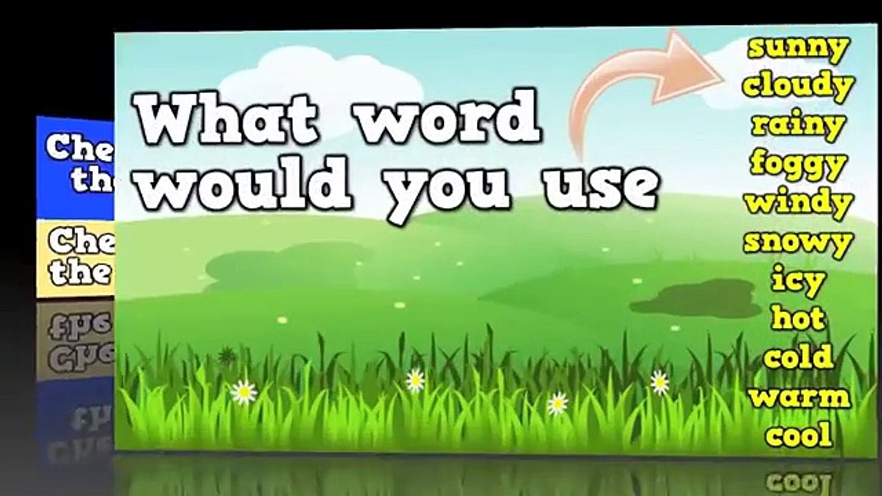 Check out the Weather! (a weather song for kids) - video Dailymotion