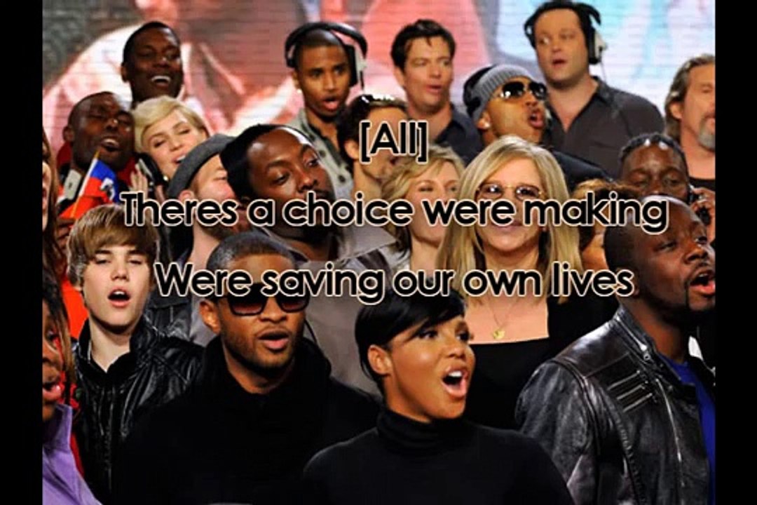 We Are The World 25 For Haiti - Lyrics - video Dailymotion