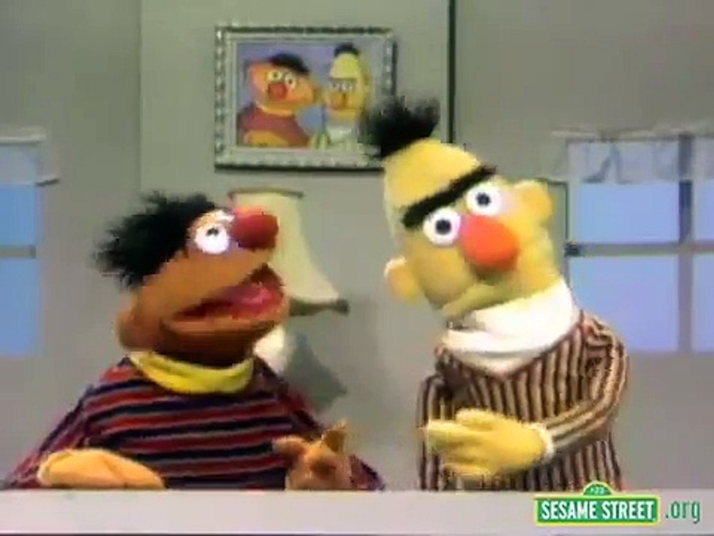 Sesame Street Bert Angry