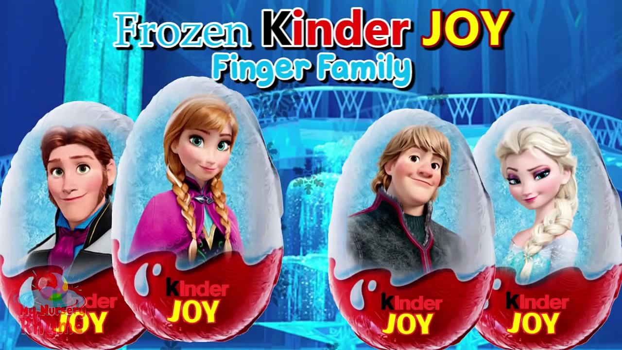 Kinder Joy Frozen Finger Family Nursery Rhyme - video Dailymotion