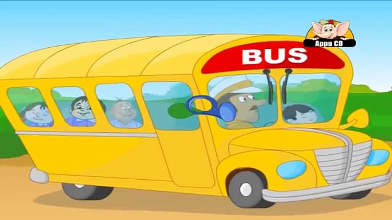 Classic Rhymes from Appu Series - Nursery Rhyme - Wheels On The Bus ...