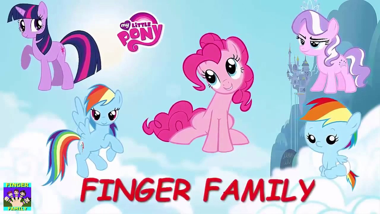 Finger Family Song | My Little Pony Song For Children | Dady Finger ...