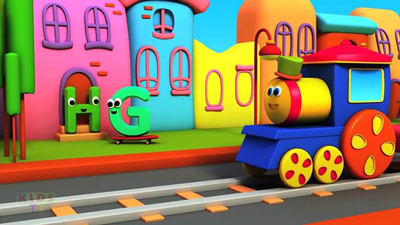 Bob, The Train - Alphabet Adventure | ABC Song | Preschool - video ...