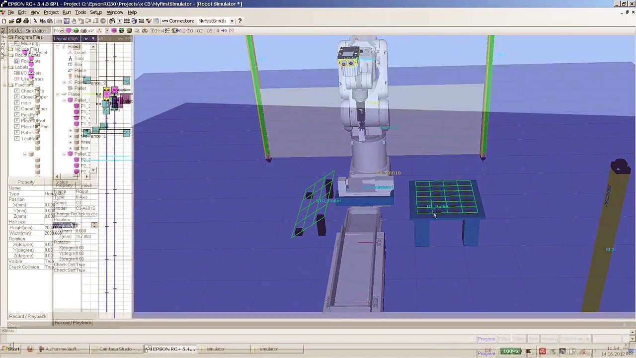 EPSON RC+ 5.0 Robot Simulator Software - video Dailymotion