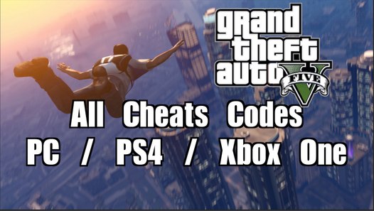 GTA V : Tous les Codes de Triches (PC / PS4 / XBOX One) - Vidéo Dailymotion