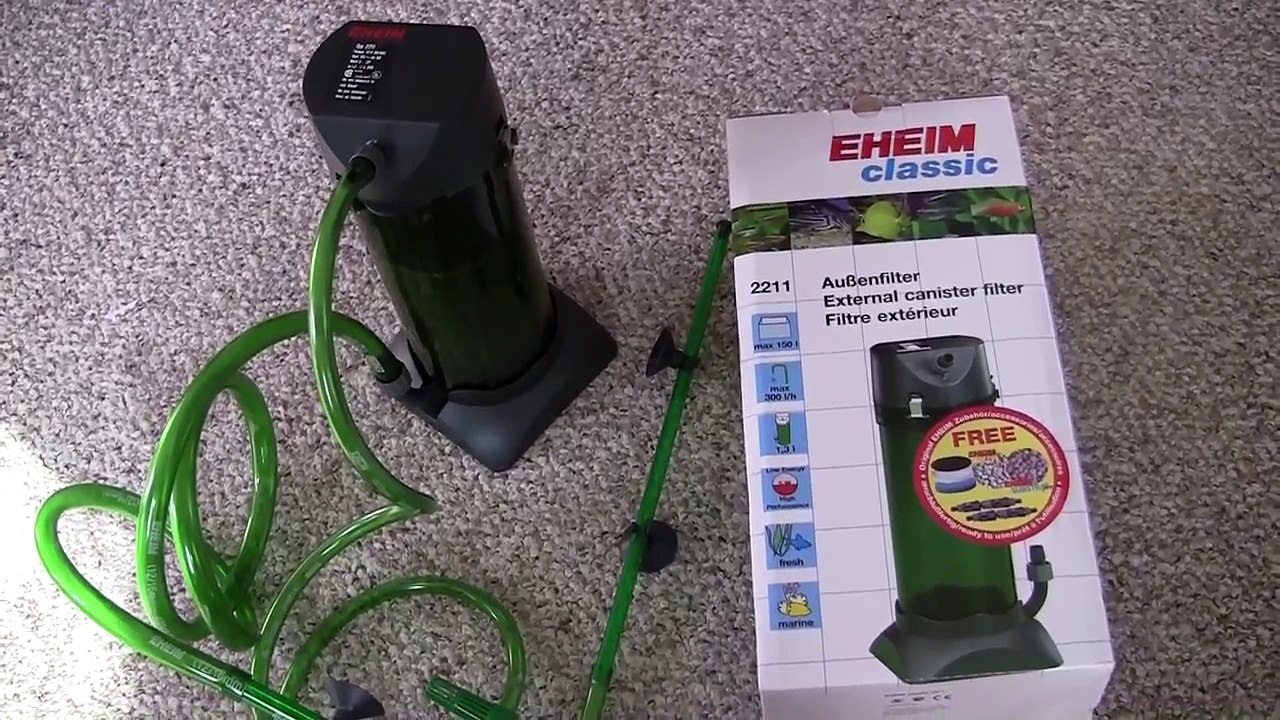 Classic Eheim 2211 Canister Filter Review - video Dailymotion