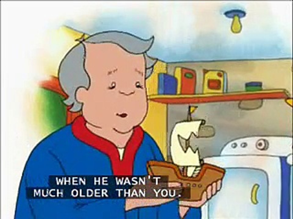Caillou's sailboat with subtitles - video Dailymotion