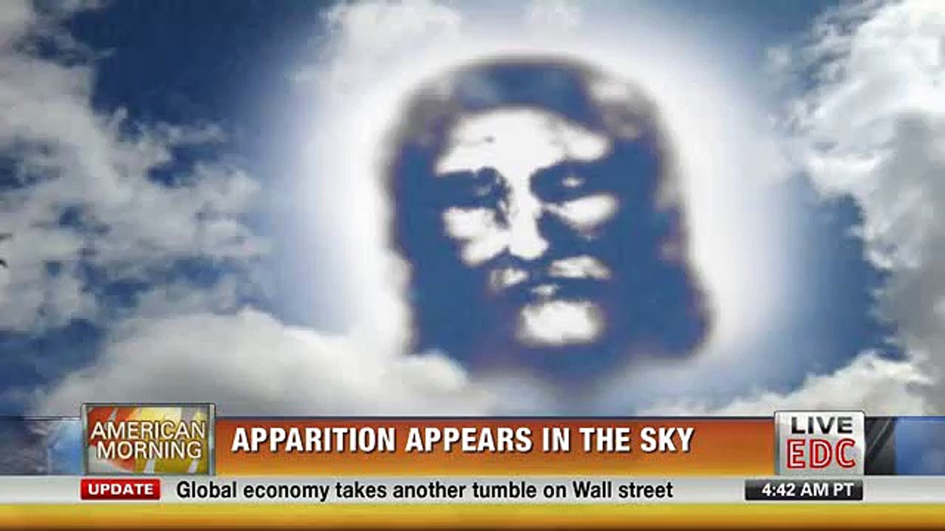 Real Photos Of Jesus Seen In The Sky